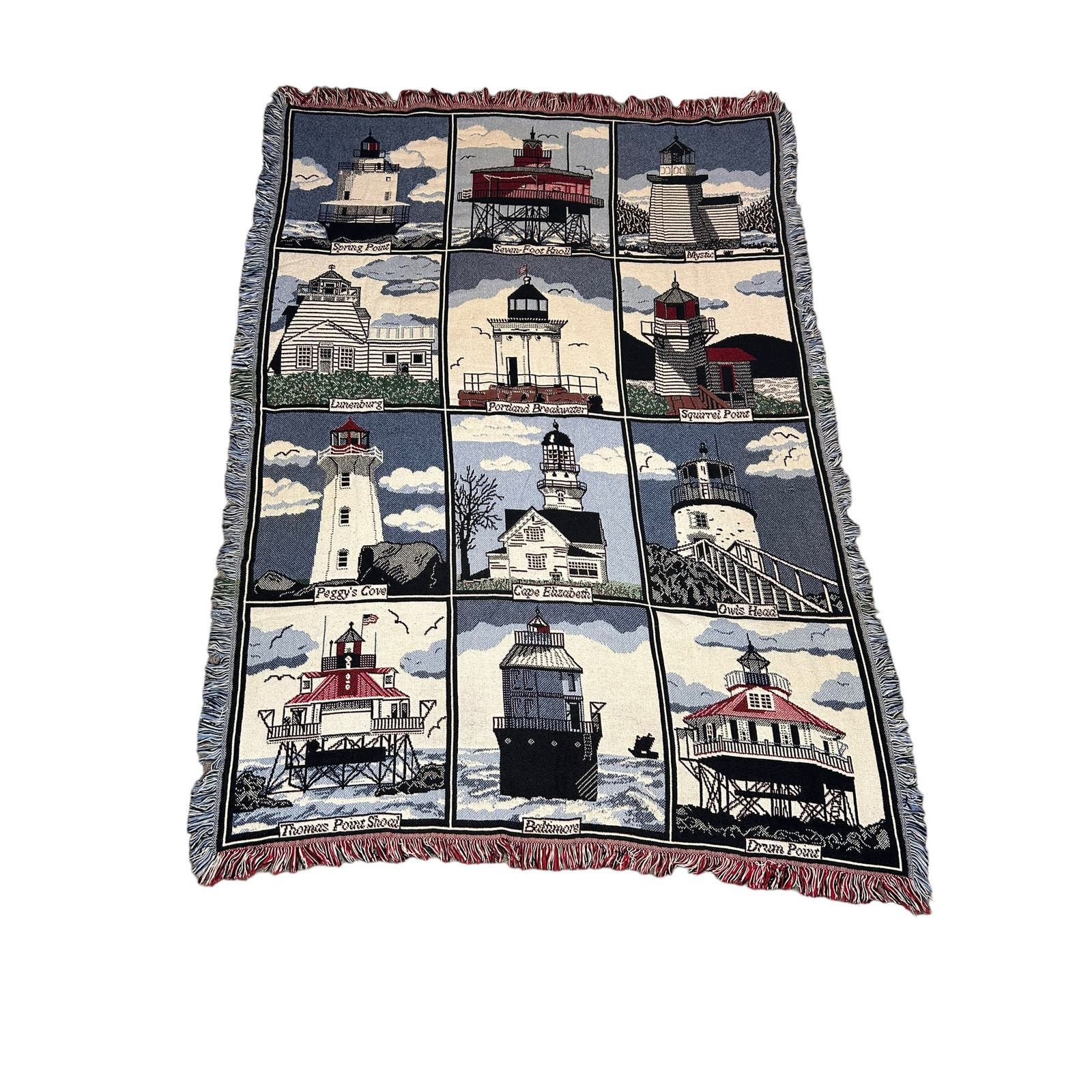 Designer × Streetwear × Vintage Vintage Goodwin Weavers Lighthouse ...