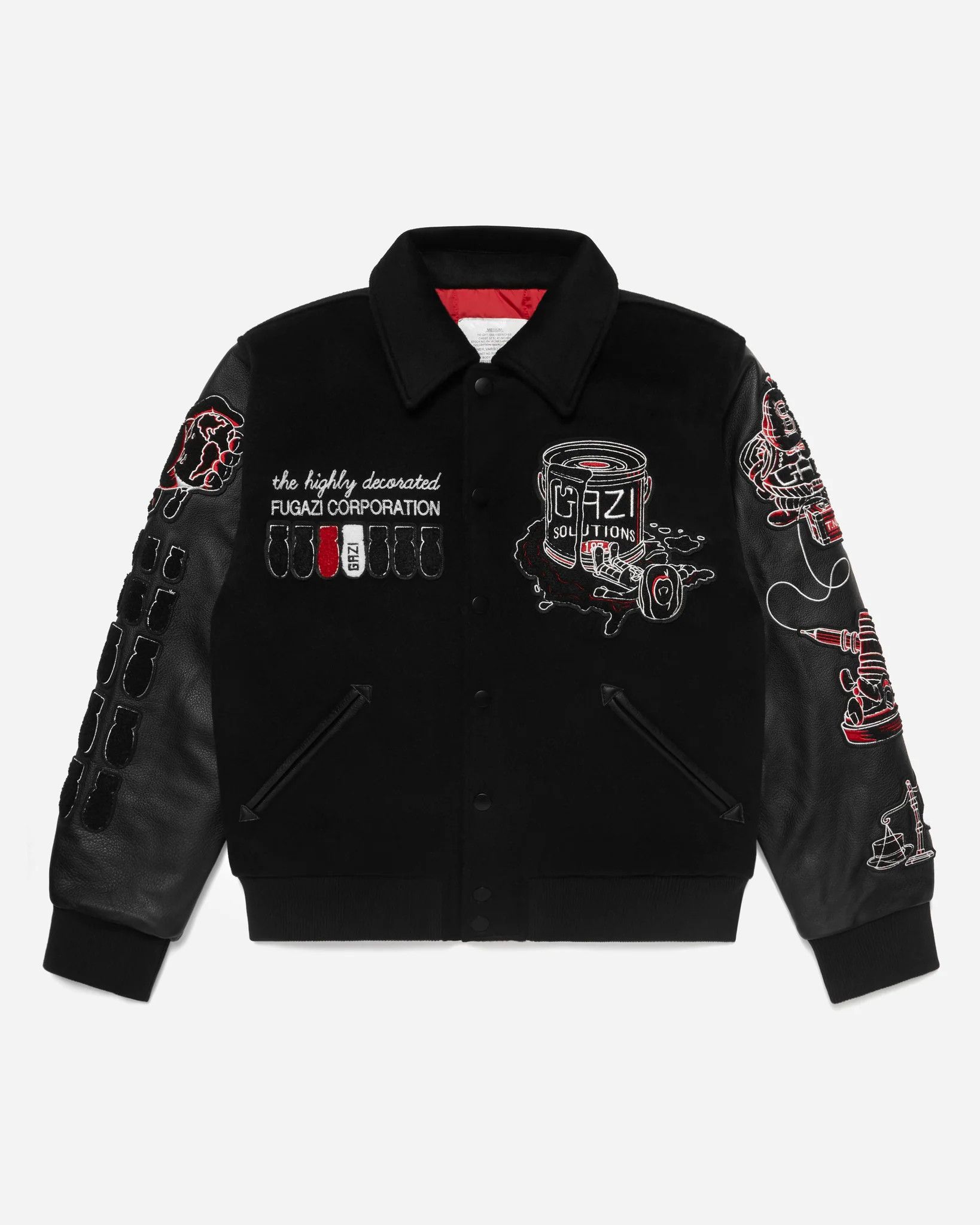 Fugazi Peacemaker Reversible Varsity Jacket | Grailed