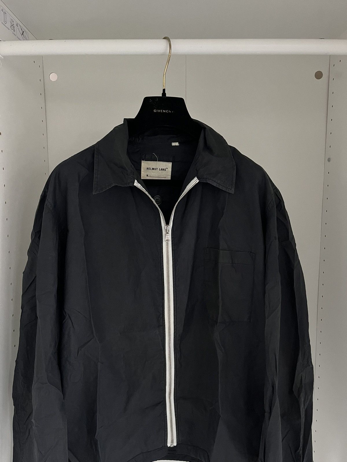 Helmut Lang AW1996 One Pocket Zip Work Jacket Blouson | Grailed