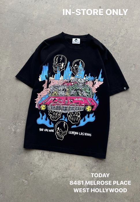 Warren Lotas 2023 WL STORE EXCLUSIVE LEAVING LAS VEGAS BLACK T-SHIRT (S ...