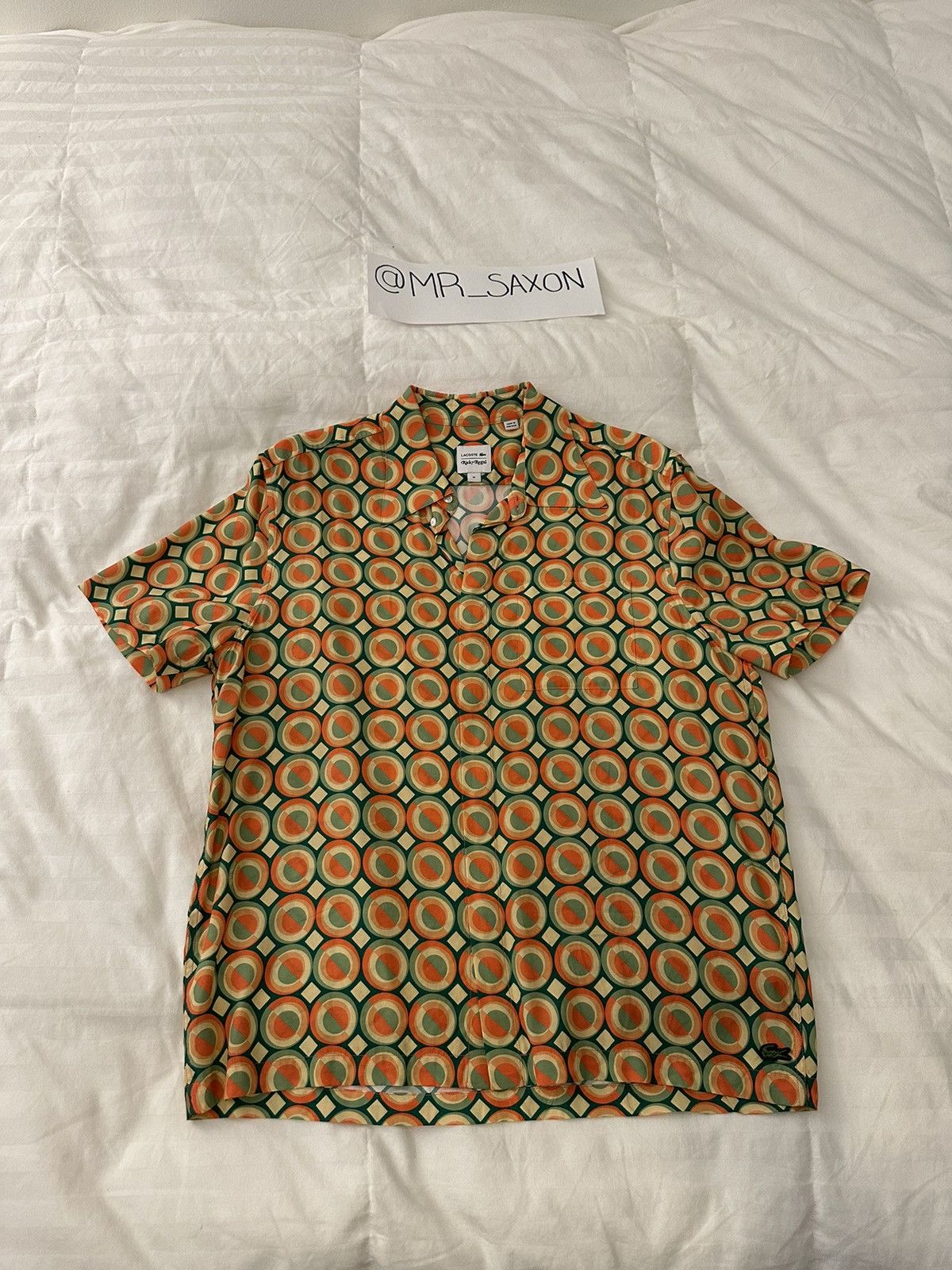 Lacoste Ricky Regal Printed Shirt | Grailed