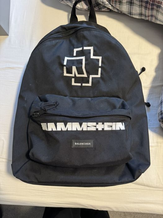 Balenciaga Balenciaga Oversized Rammstein Backpack | Grailed