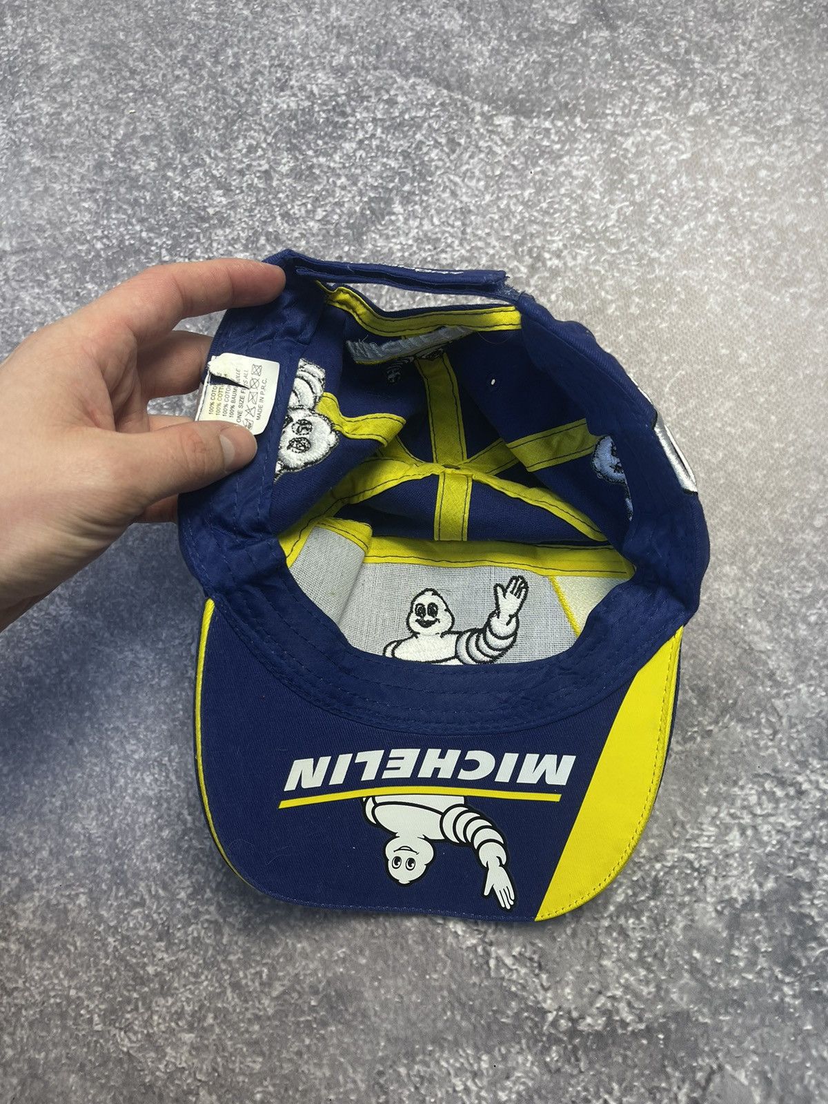 Vintage Michelin vintage formula uno racing F1 cap | Grailed