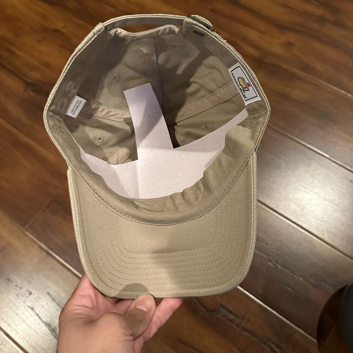The Masters Masters Augusta National Golf Club Members Only Hat cream ...