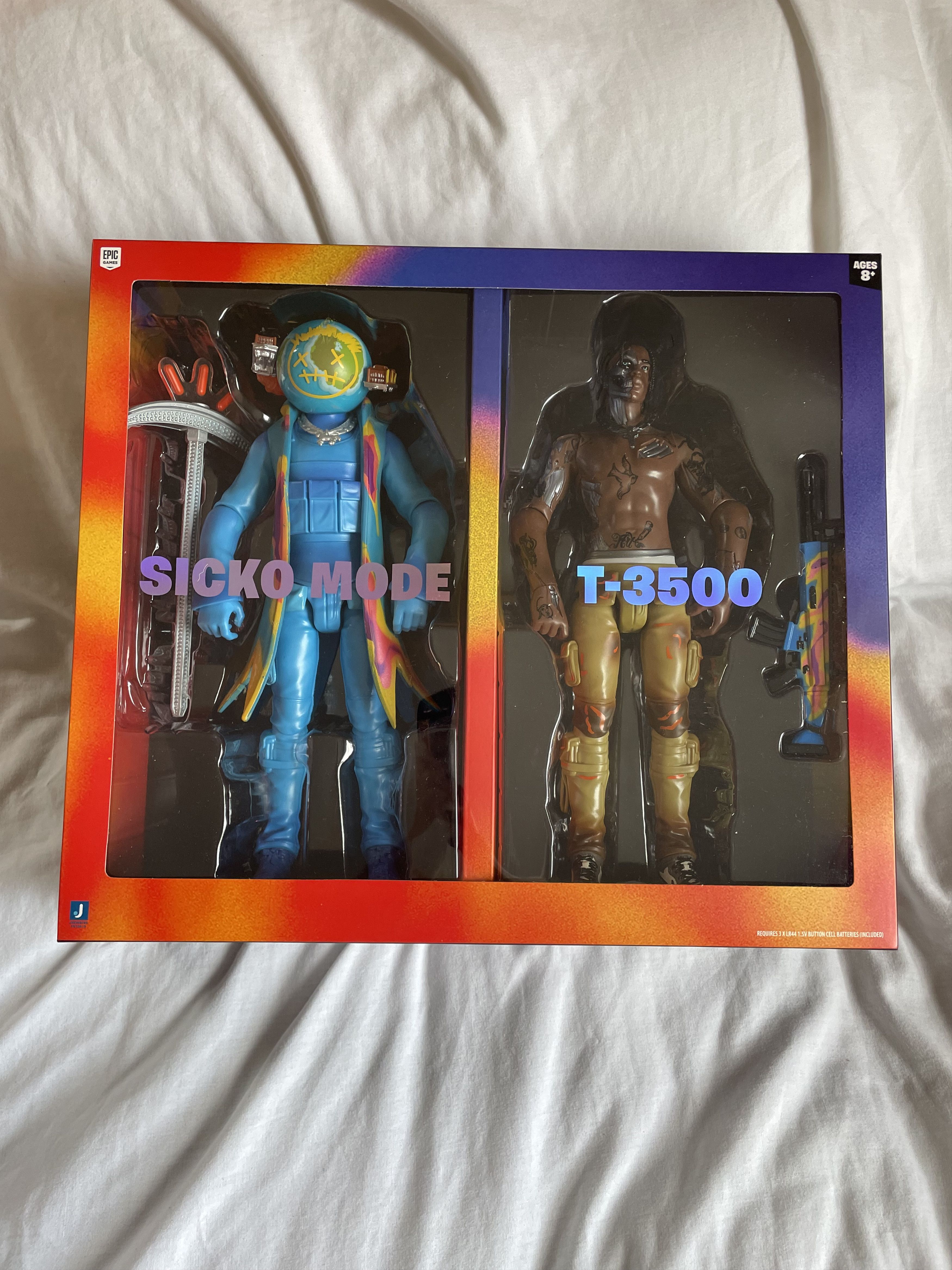 Travis Scott Travis Scott Cactus Jack Fortnite 12” Action Figure Duo ...