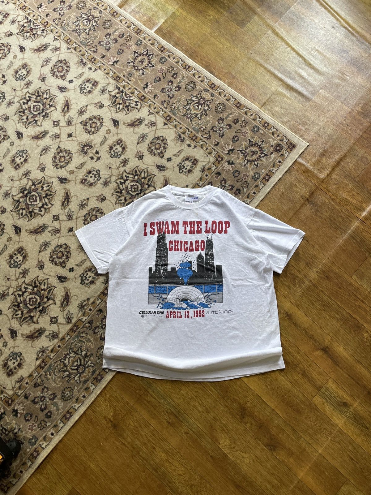 Vintage Vintage I Swam The Loop Chicago 1992 AutoSonic | Grailed