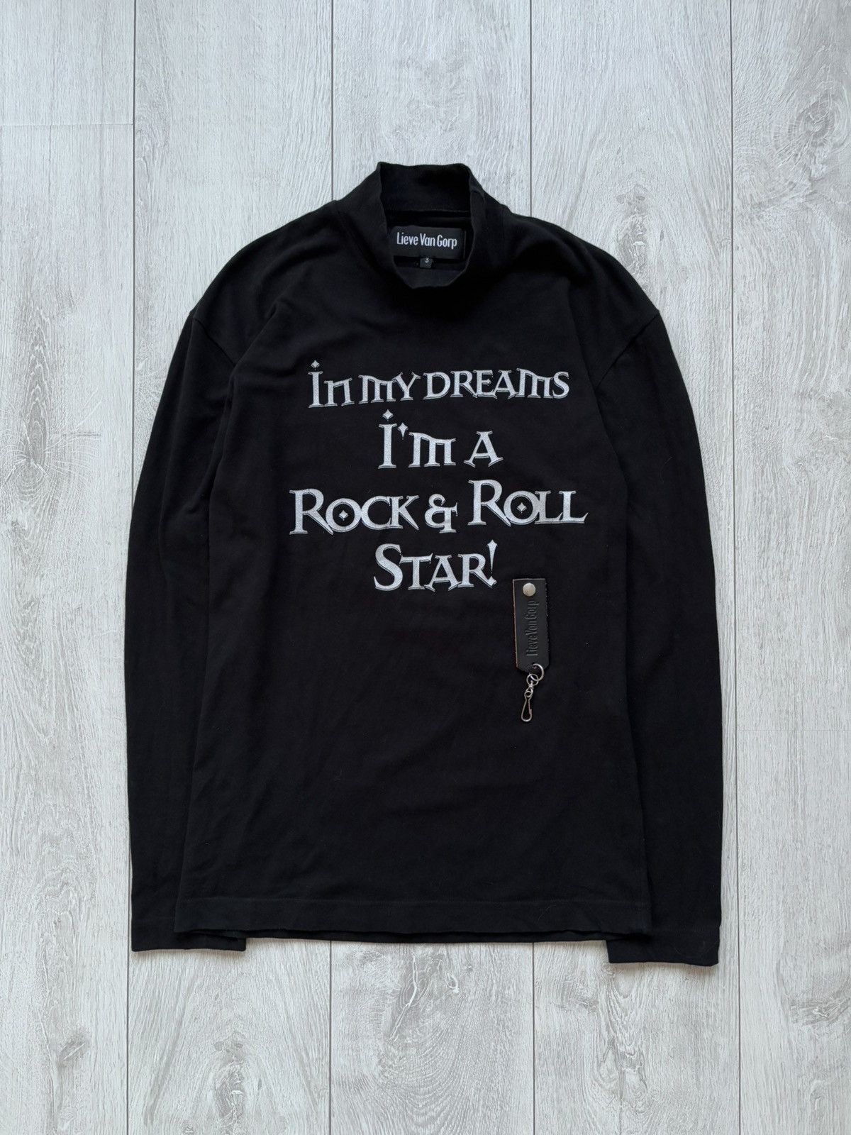 Lieve Van Gorp LIEVE VAN GORP F/W 2000 runway mock neck longsleeve ...