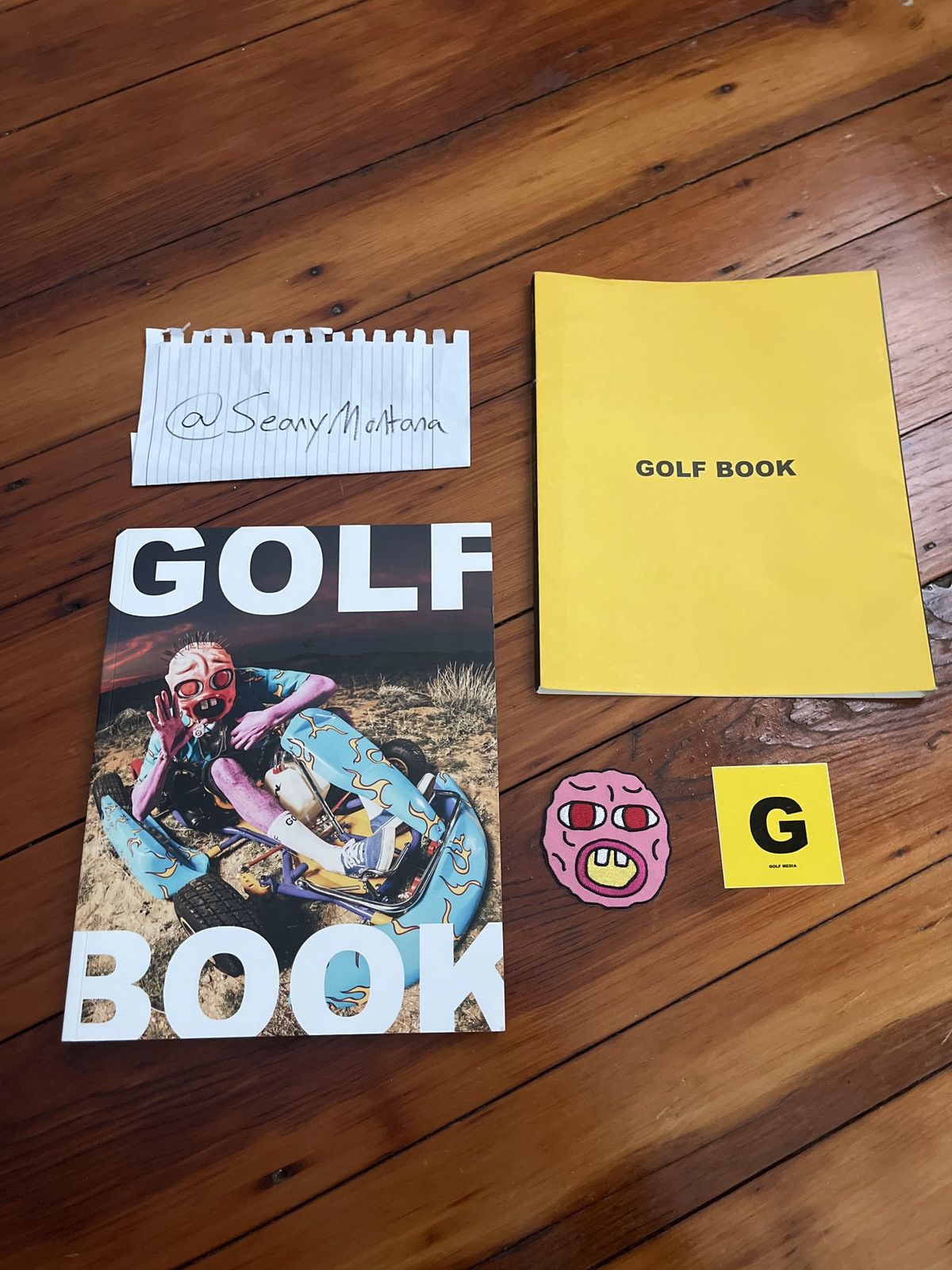 Golf Wang Golf Wang Tyler The Creator Golf Book Cherry Bomb Issue | Grailed