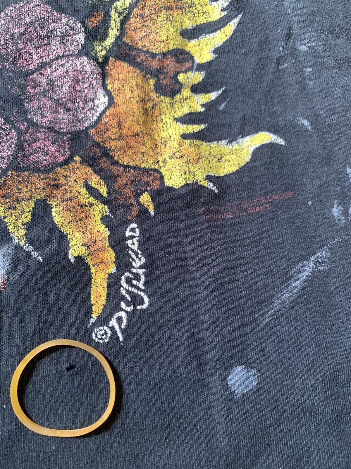 Metallica Metallica Pushead Skull Flower | Grailed