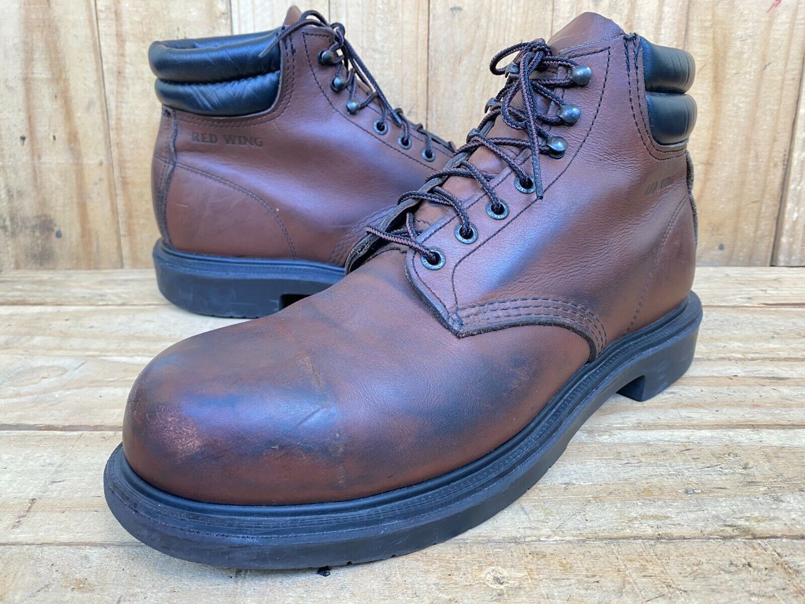 Red Wing Men's RED WING #2245 6" Leather Boots Work Chore Sz- 12 | Grailed
