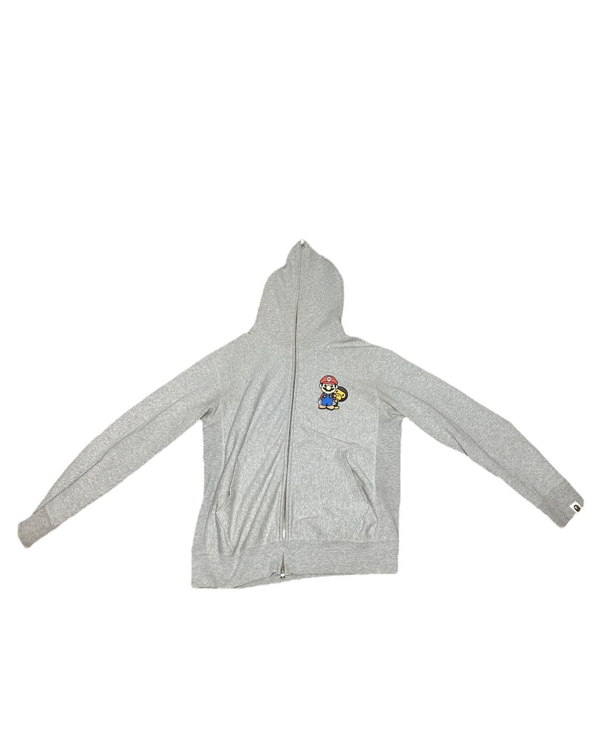 Bape Bape x Mario Baby Milo Full Zip Hoodie | Grailed