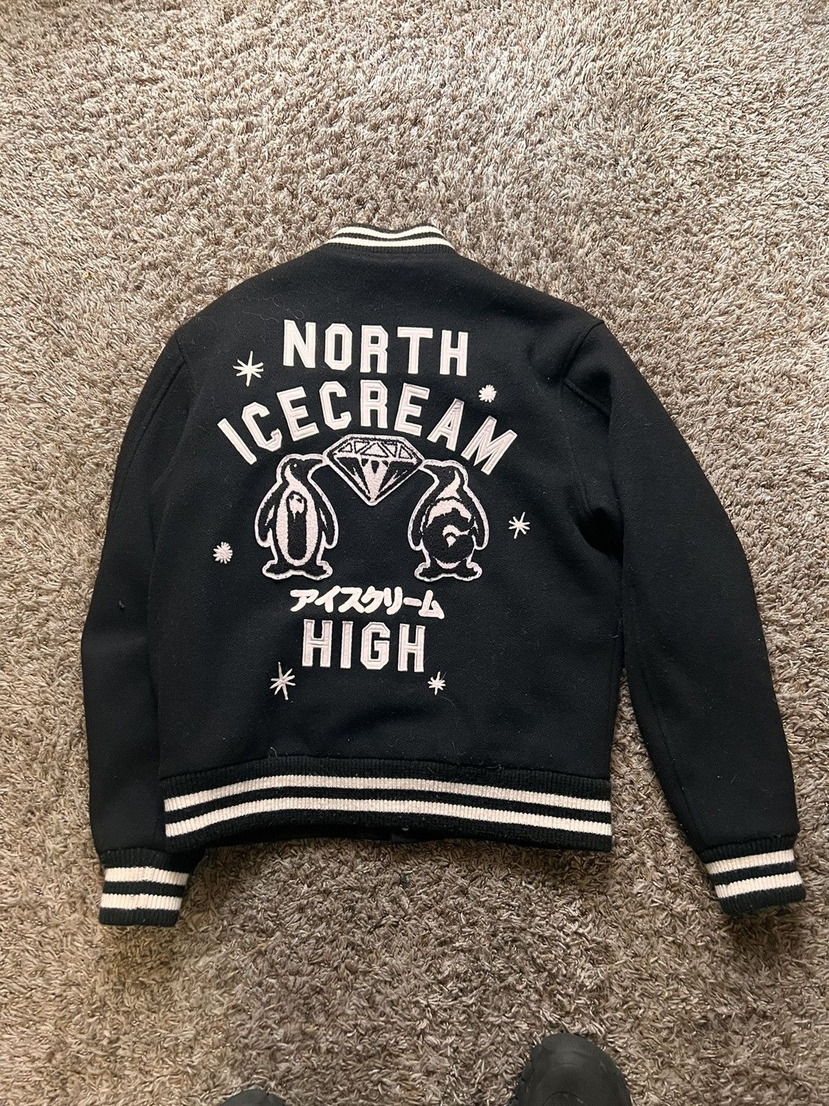 Icecream Ice cream varsity jacket | Grailed