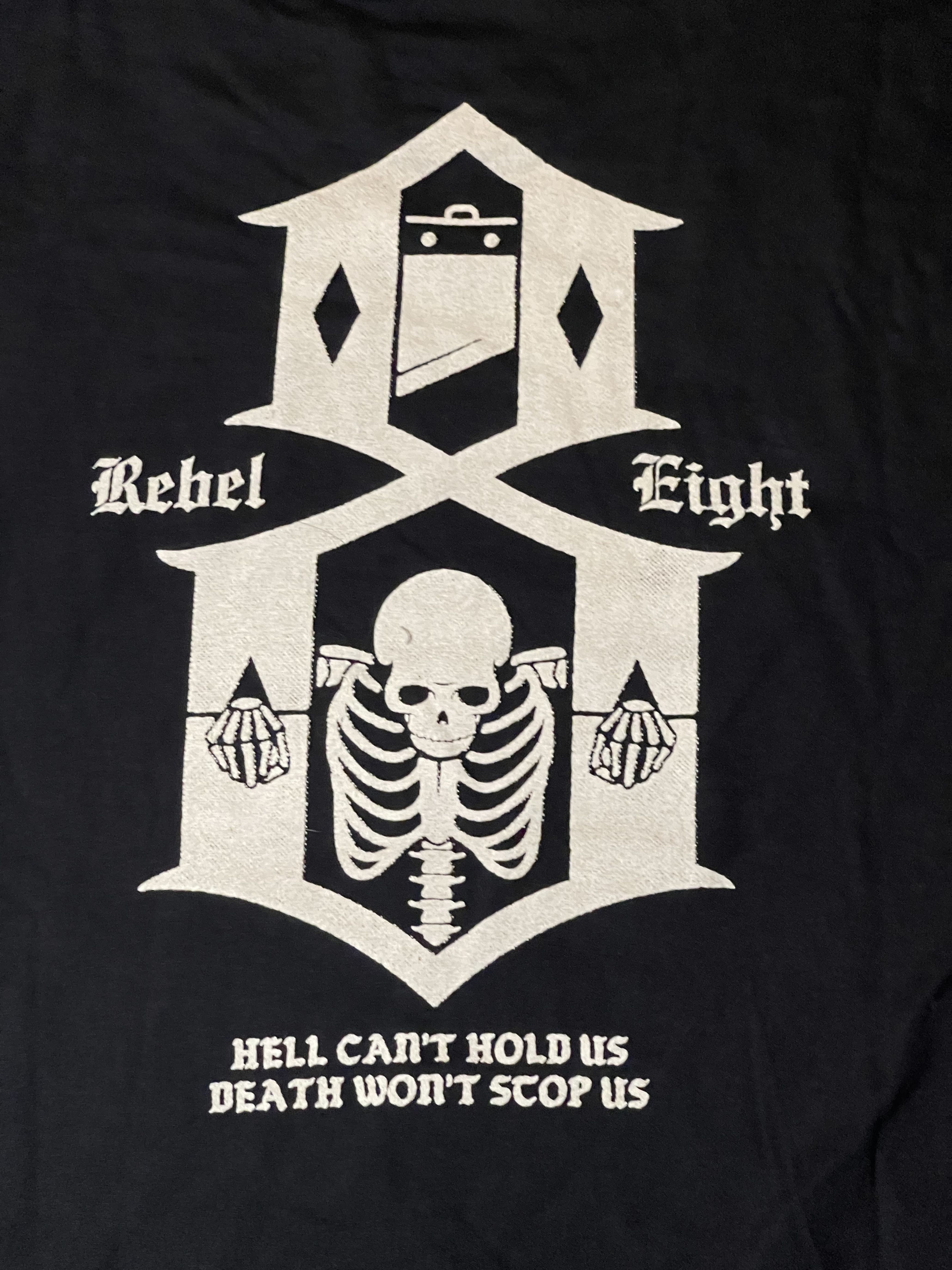 Rebel 8 Rebel 8 GuillotineTattoo Art Skull | Grailed