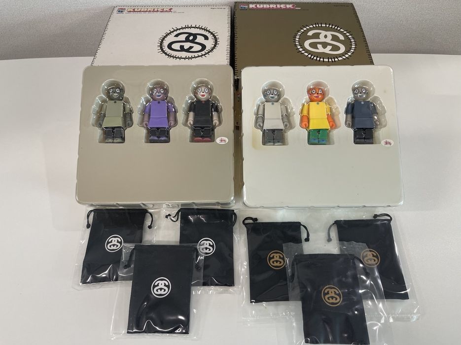 Stussy Stussy x KUBRICK CUSTOMADE Limited Edition Full SET | Grailed