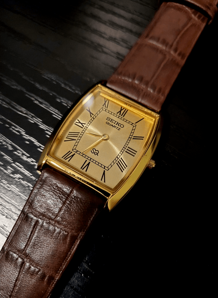 Seiko 🔥RARE VINTAGE Seiko Slim Barrel Tank Men's Wrist Watch | Grailed