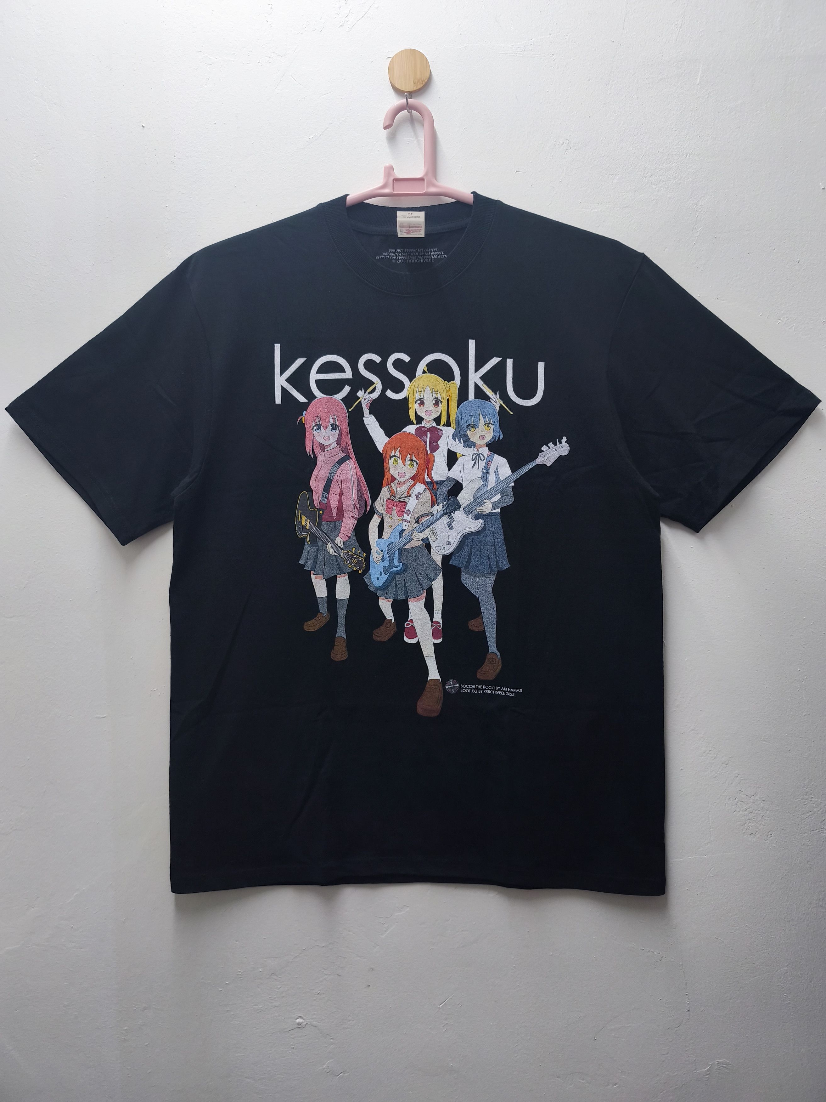 Anime Bocchi The Rock Weezer T-shirt | Grailed