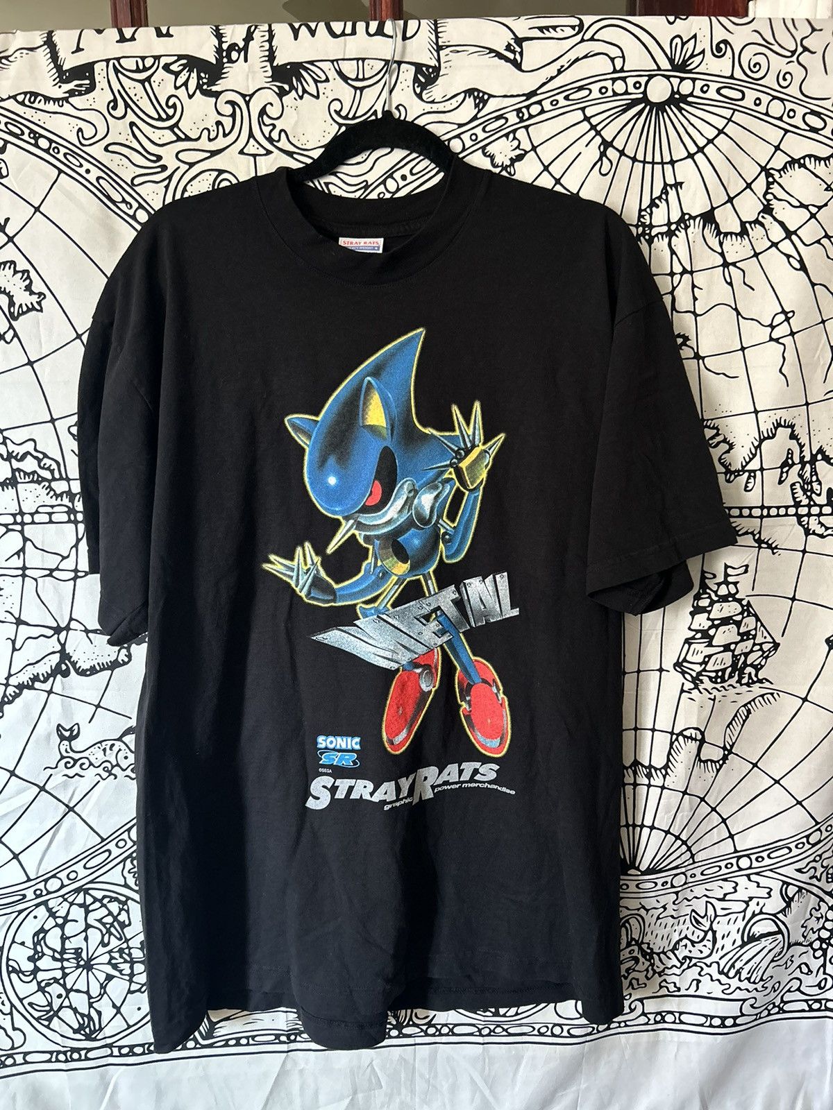 Stray Rats Stray Rats x Sonic The Hedgehog Metal Sonic Tee | Grailed
