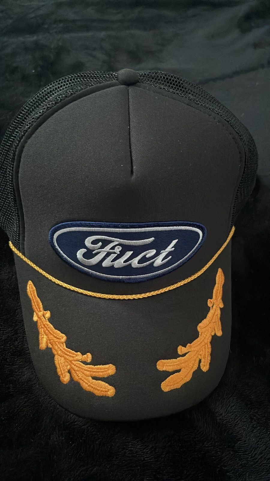 Fuct Fuct ford logo trucker hat | Grailed