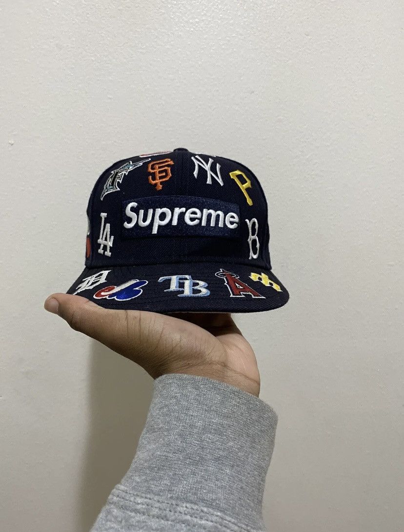 Supreme Supreme x Mlb multi logo | Grailed