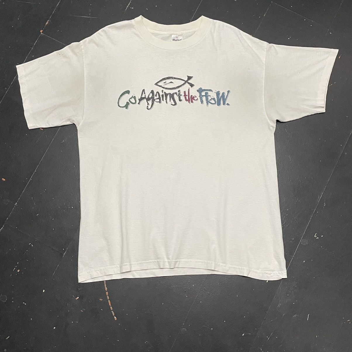 Vintage 1995 Jesus Fish against the flow Living Epistles 90s | Grailed