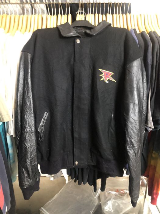 Vintage Vintage XFL Orlando Rage Varsity Jacket | Grailed