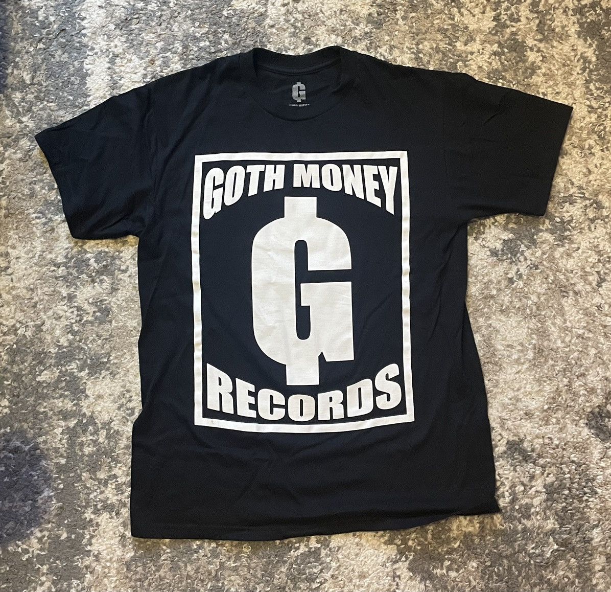 Goth Money Goth Money Records Classic Logo Tee | Grailed