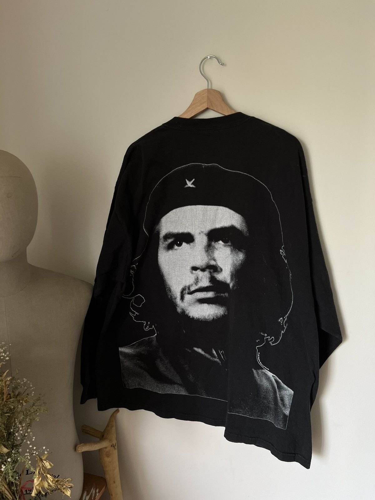 Vintage 2000s Che Guevara Big Face Korda Jumbo Print Box Logo Tee | Grailed