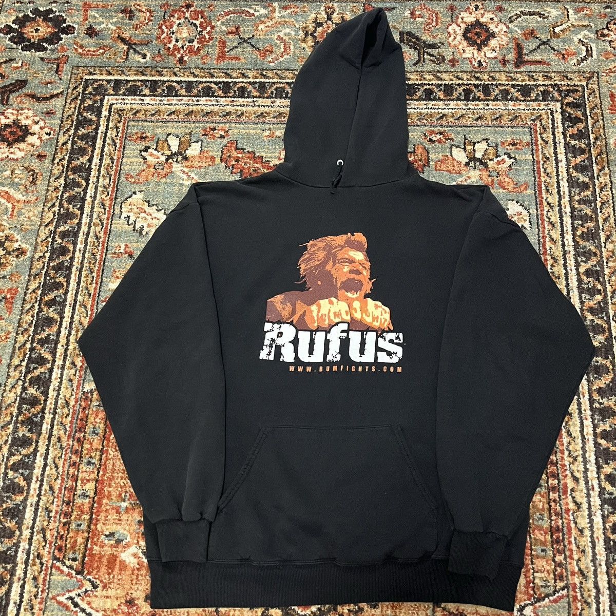 Vintage Bumfights Rufus XL Hoodie | Grailed