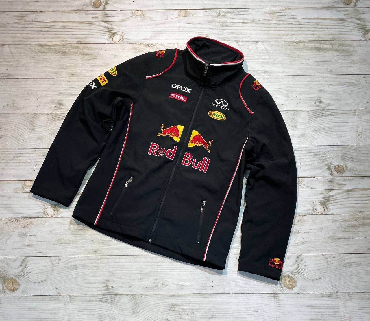 Red Bull × Vintage Vintage Infinity Red Bull Racing Jacket F1 Y2K | Grailed