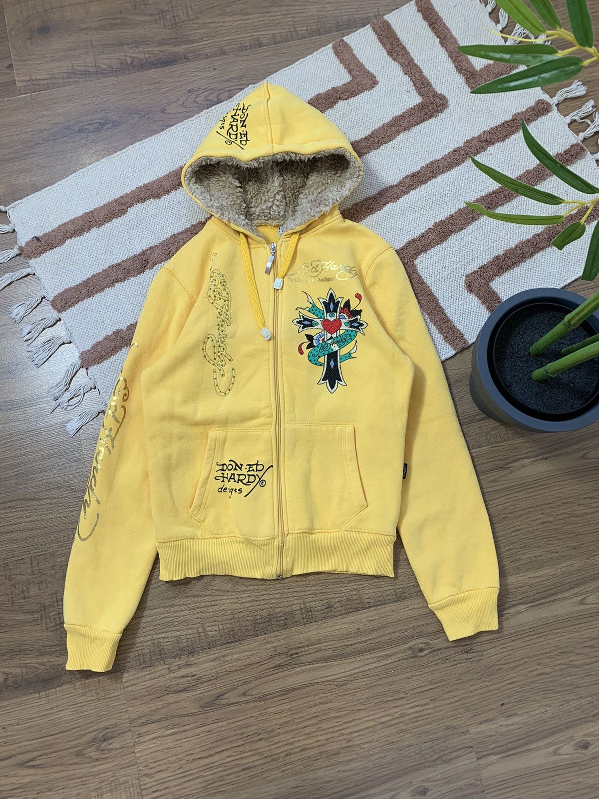 Christian Audigier × Ed Hardy × Vintage VINTAGE ED HARDY CROSS 2000s ...