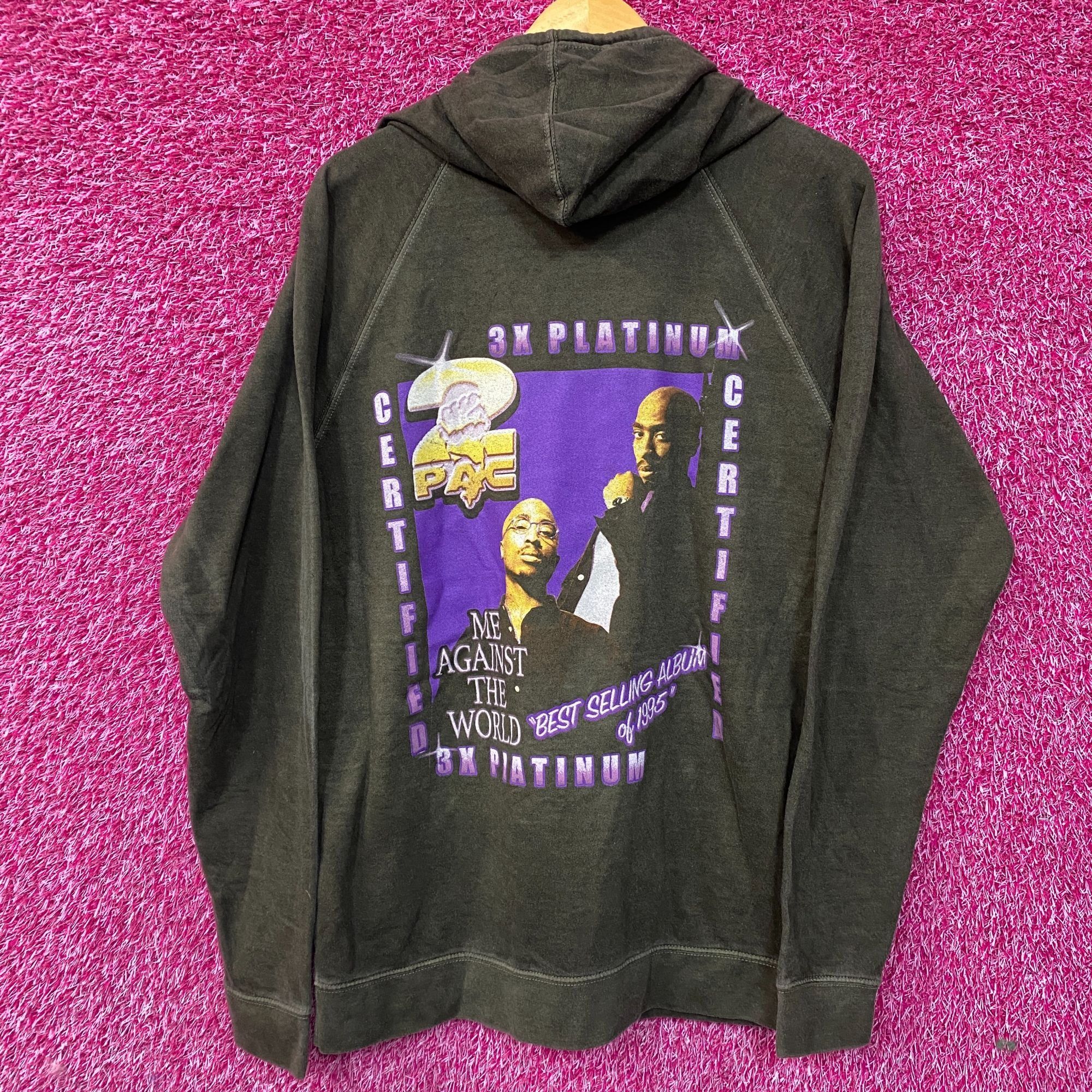 Other Tupac Me Against the World Album West Coast Rap Icon Large | Grailed