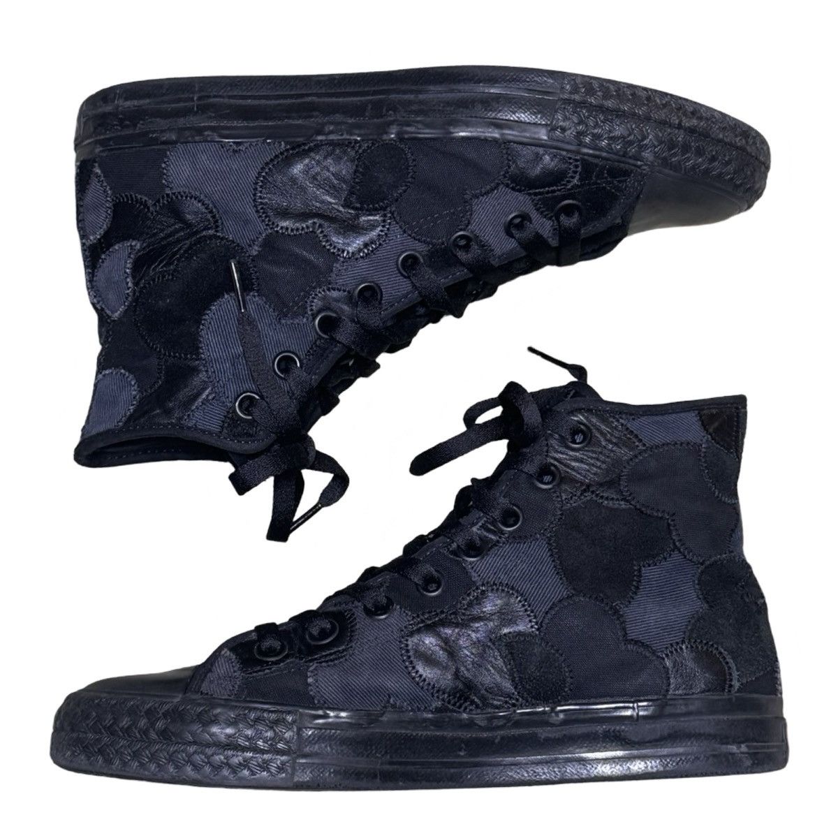Number (N)ine Number (N)ine Crying Heart Patchwork Shoes AW03 Touch Me ...