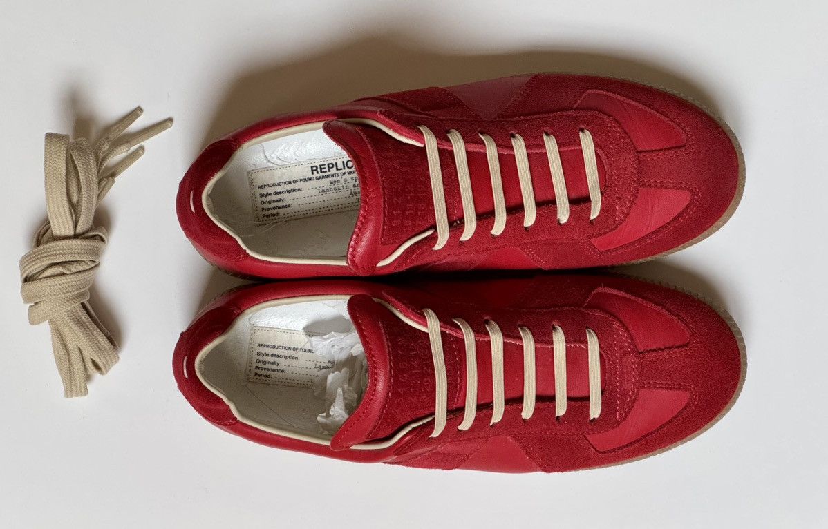 Maison Margiela Maison Margiela GAT replica red | Grailed