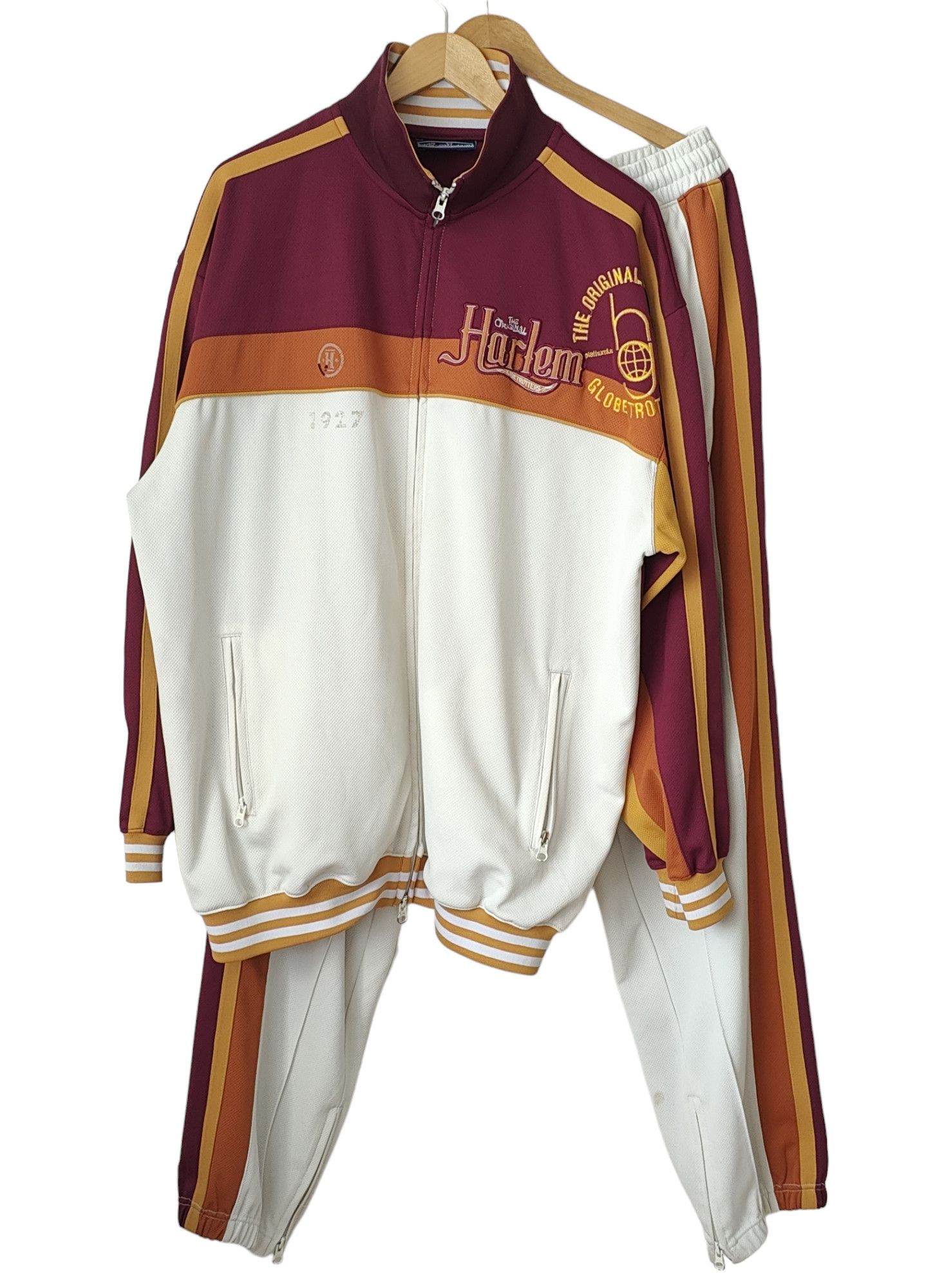 Vintage Vintage Harlem Globetrotters FUBU Track Suit 90s Set | Grailed