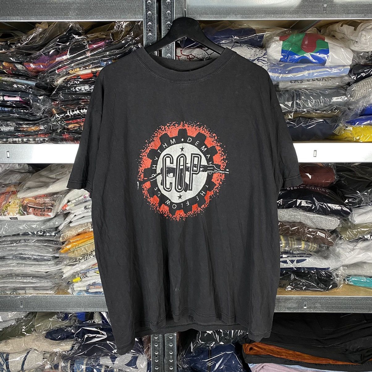 Vintage Vintage 90s COP International Flow of Rhythm Demand Tshirt ...