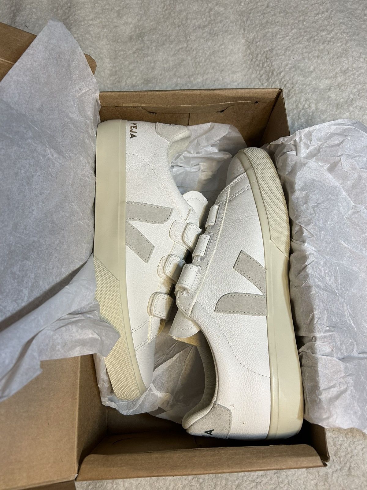 Veja Veja Recife Logo Chromefree Leather Strap Sneakers | Grailed