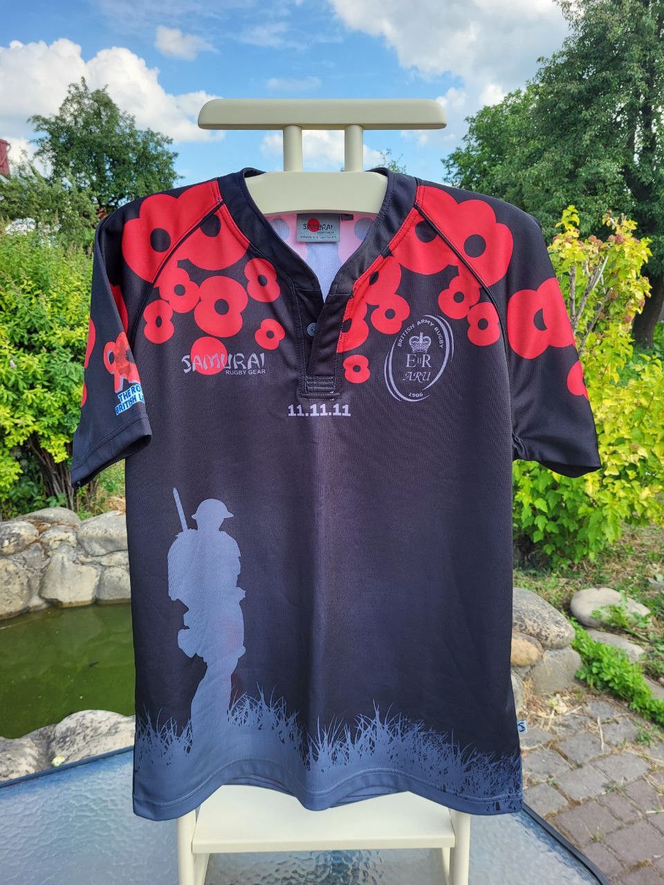 Vintage Samurai British army rugby club jersey | Grailed