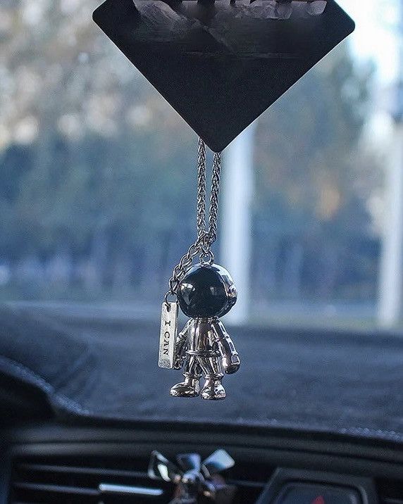 Chain 3D Spaceman Hanging Car Mirror Accessories | Grailed