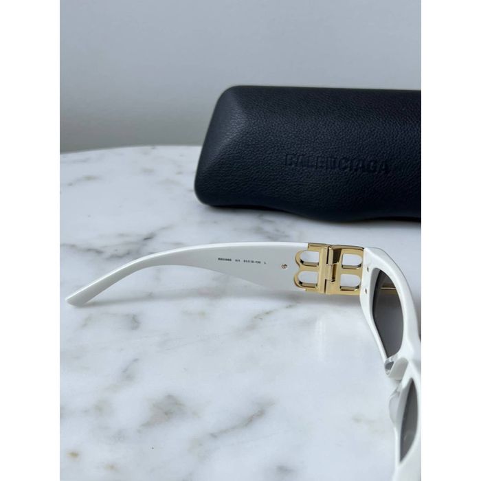 Balenciaga NEW Balenciaga BB0096S Dynasty Sunglasses in White | Grailed