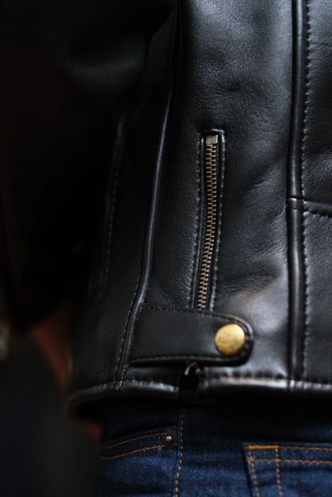 Kadoya Kadoya Leather Jacket Bonny Black Made in Japan | Grailed
