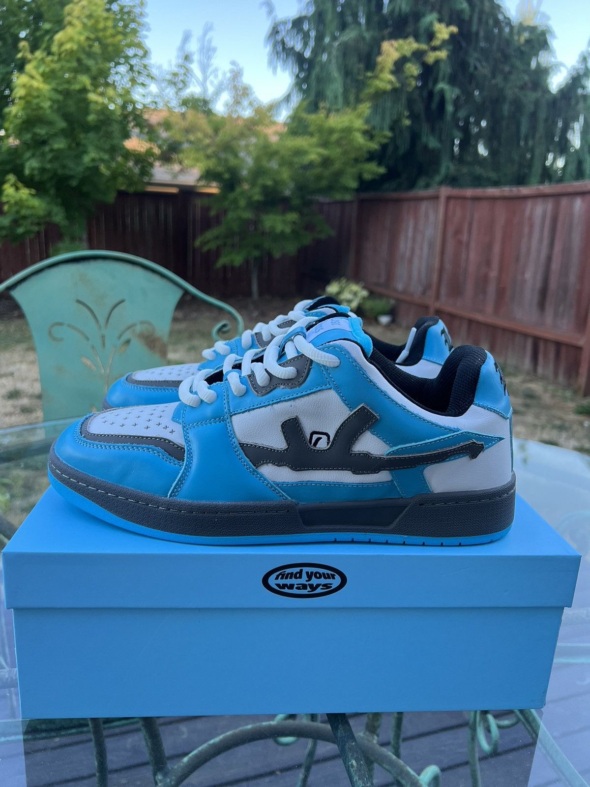 Lostboys Archives Lost Boys Archives Blue Sneakers | Grailed