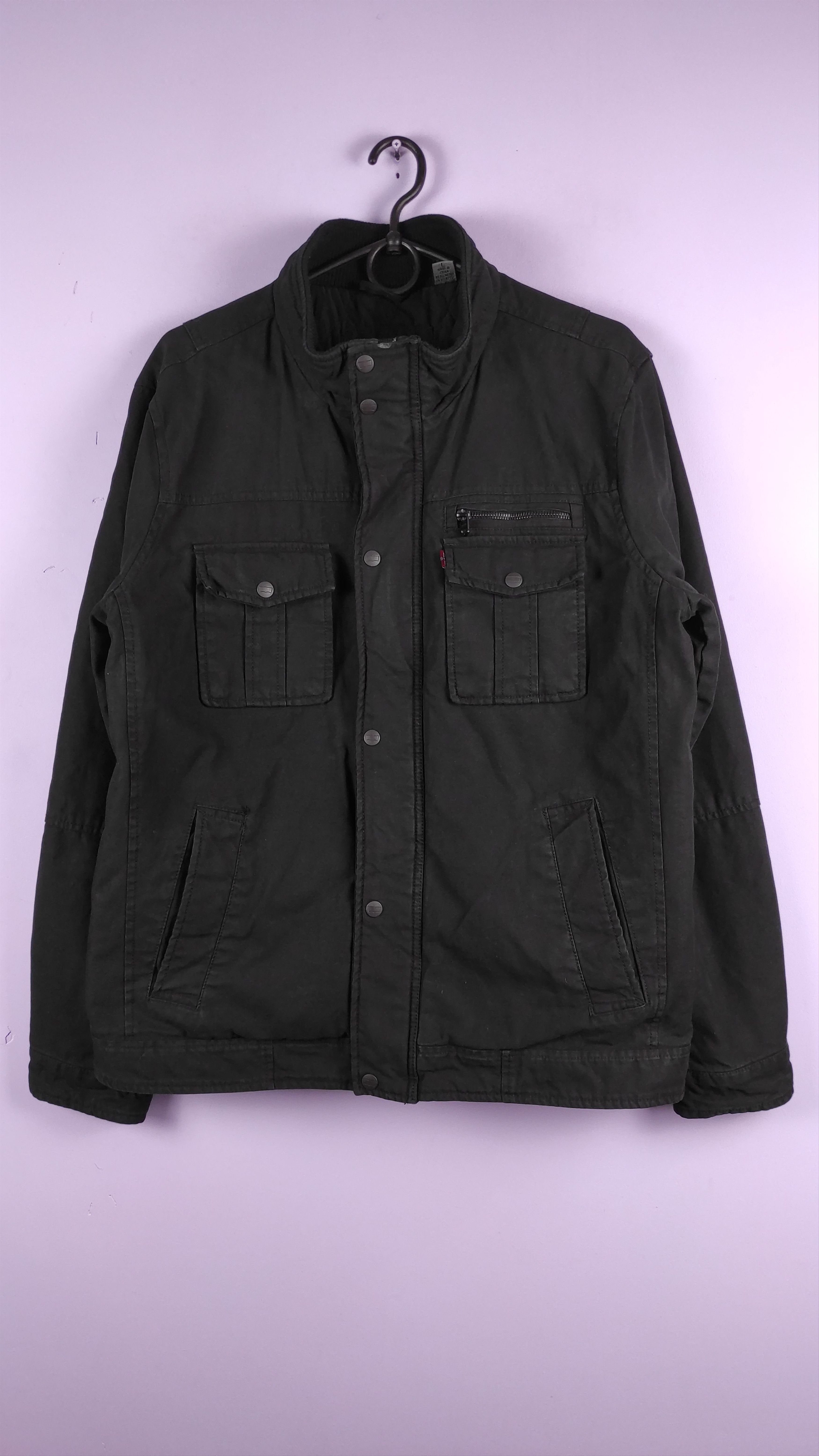 Levi's × Levi's Vintage Clothing Levi's Black Cotton Military Style ...