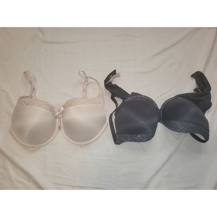 Victoria's Secret Victoria's Secret Bras Women Sz 36 D Nude And Gray ...