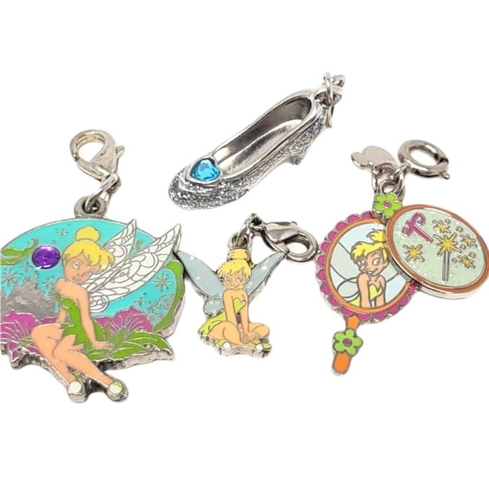 Disney Add Some Sass to Your Style w Disney Tinker Bell Charm Set | Grailed