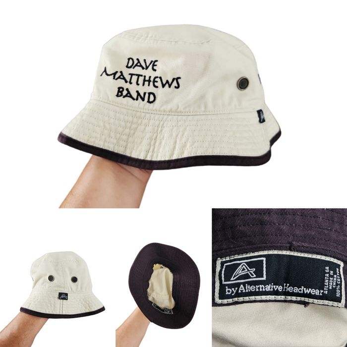 Vintage VTG Rare Y2K Dave Mathews Band Bucket Hat Unisex Cap | Grailed