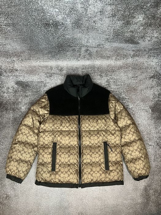 Coach Coach reversible puffer jacket monogram duck down | Grailed