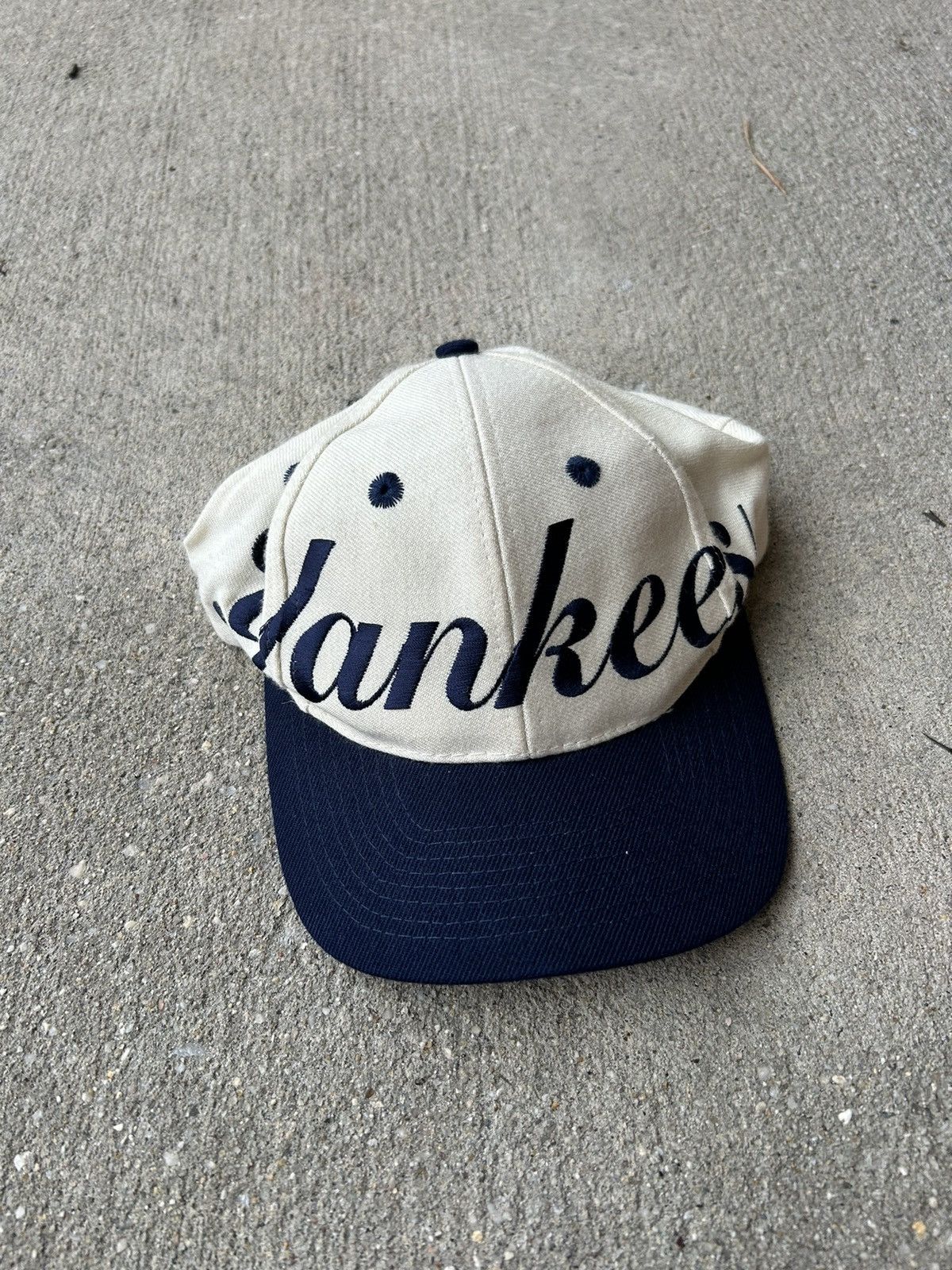 New York Yankees × Twins × Vintage 90s New York Yankees twins snapback ...