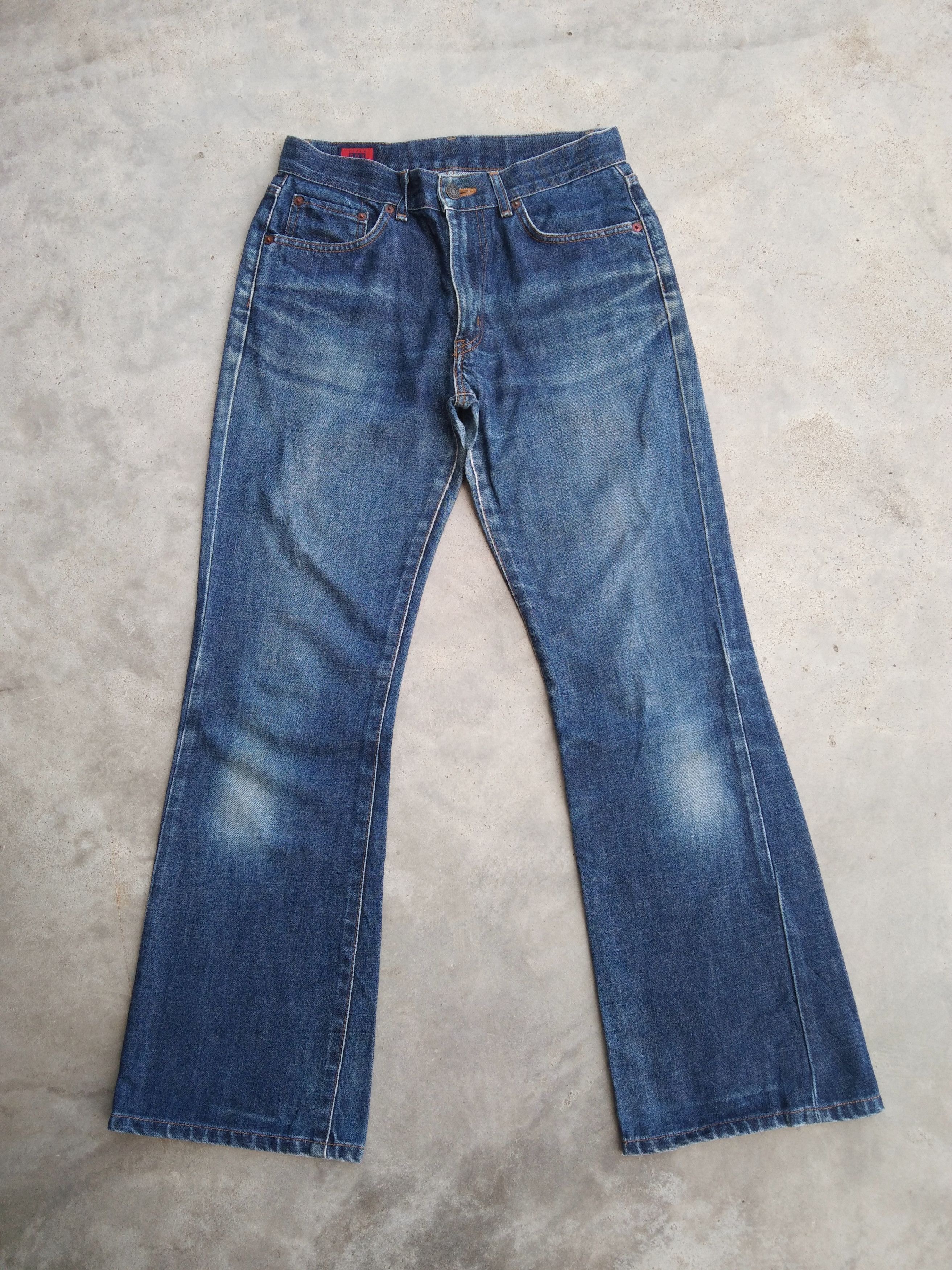 Japanese Brand Vintage Edwin 503 Boot Cut Flared Jeans 29x30 | Grailed