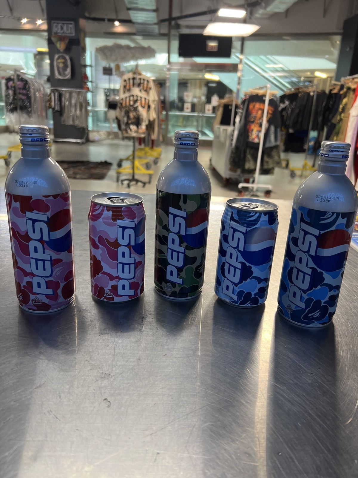 Bape Bape X Pepsi can set | Grailed