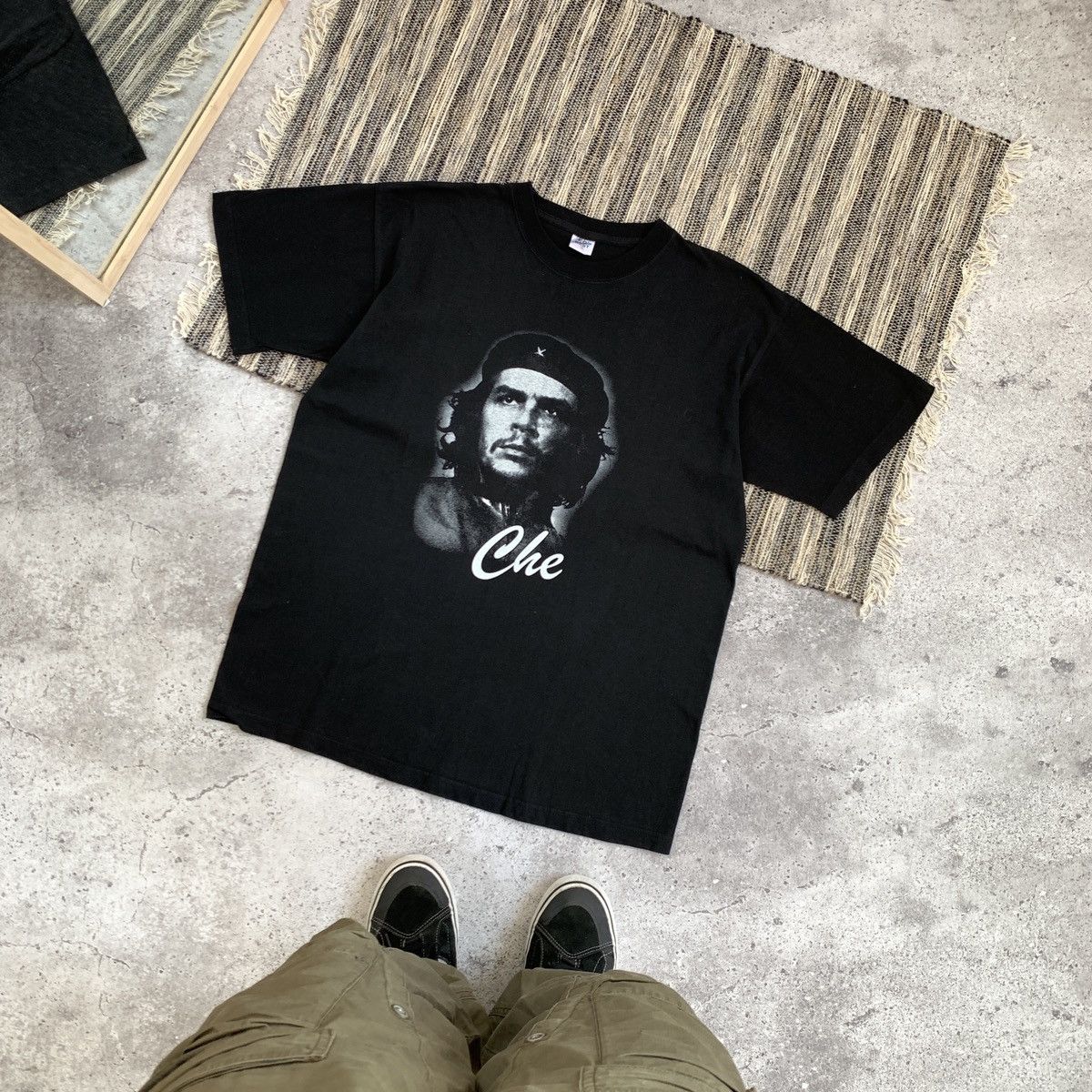 Streetwear × Vintage Vintage Che Guevara Y2K Avantgarde Graphic Black ...